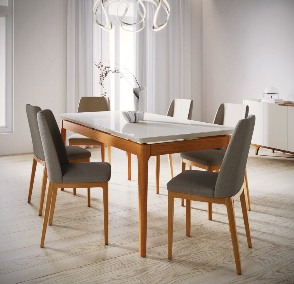 MESA WIND RETANGULAR & CADEIRAS CITY - Viva Decor